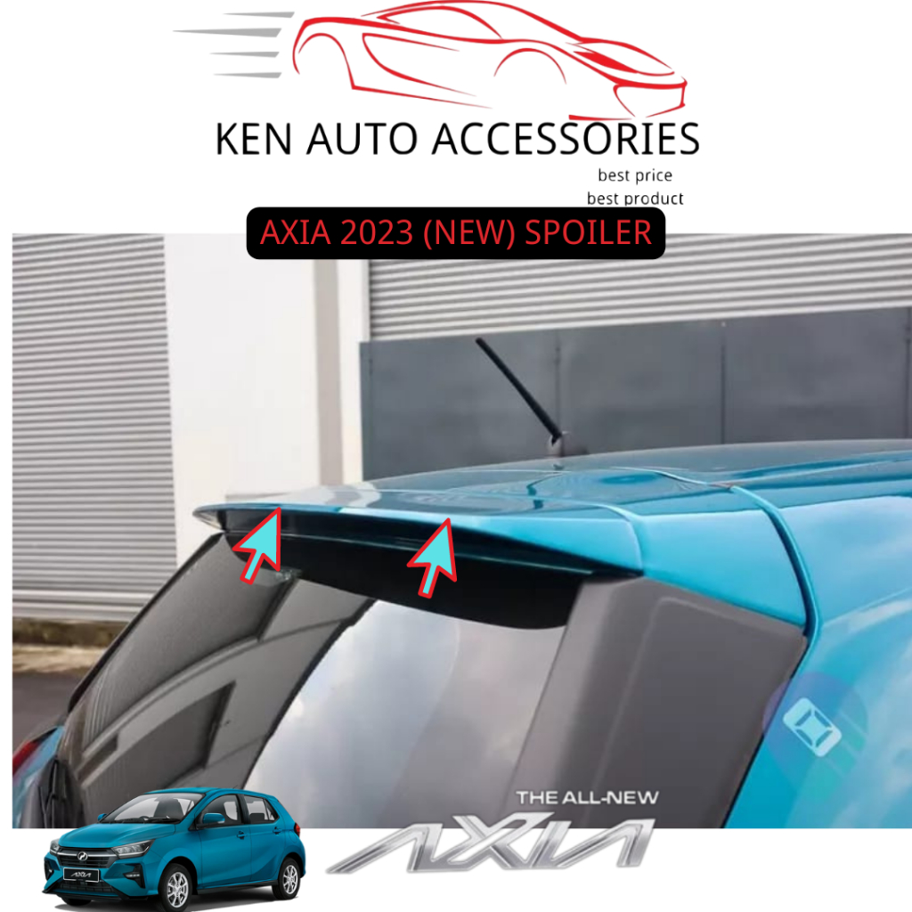 AXIA 2023-2024 (NEW) GEAR UP SPOILER / GEAR UP BODYKIT / RS SPOILER ABS ...