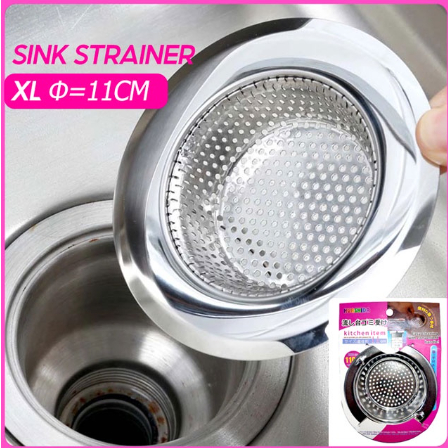 Tapis Sinki Basket Besar / KITCHEN STAINLESS STEEL SINK GARBAGE ...