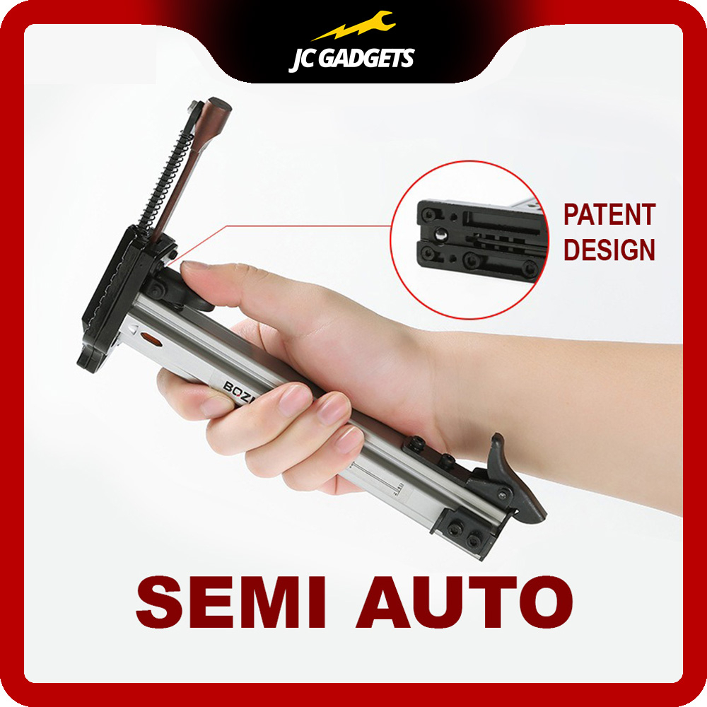 BOZHOU ST15 ST18 Semi Auto Nail Gun Pistol Paku Simen Concrete Nailer ...