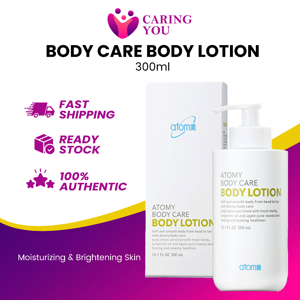 Atomy Body Care Body Lotion 300ml Personal Care Body Moisturizer Kulit ...