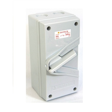 ISOTECH KTE 20A 35A 63A 3 Pole IP66 Weatherproof Isolator | Shopee Malaysia