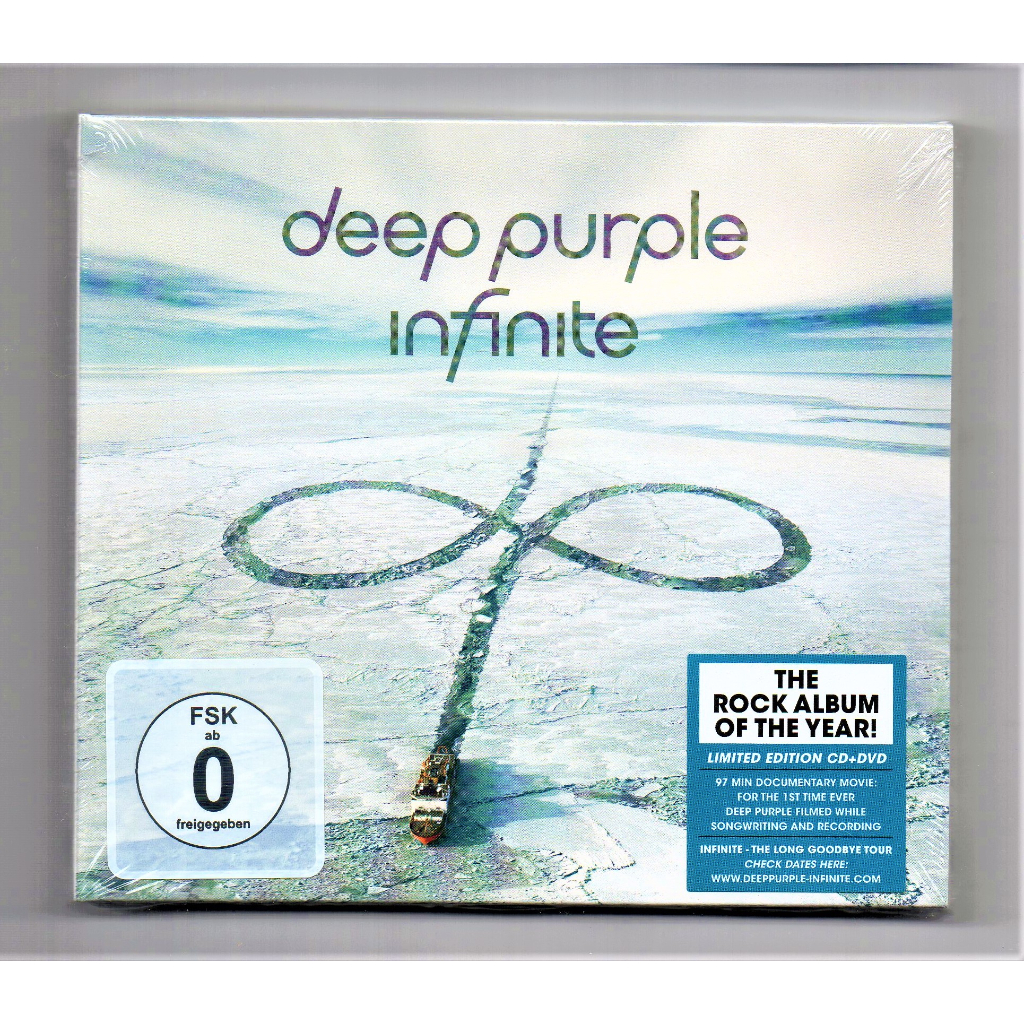 Deep Purple - Infinite ( Limited Edition Digipack CD + DVD ) | Shopee ...