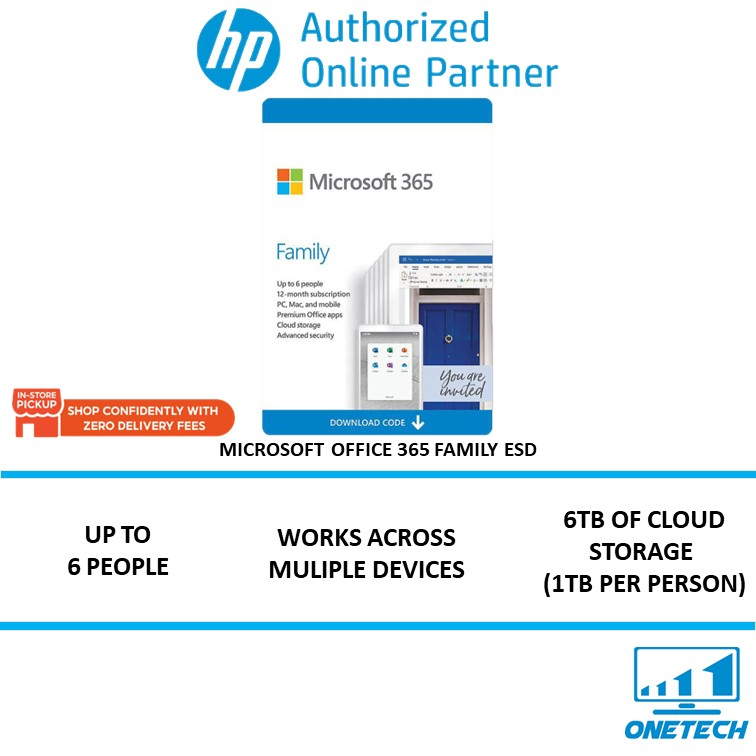 Microsoft Office 365 Family ESD 2021 - 1 User | Shopee Malaysia