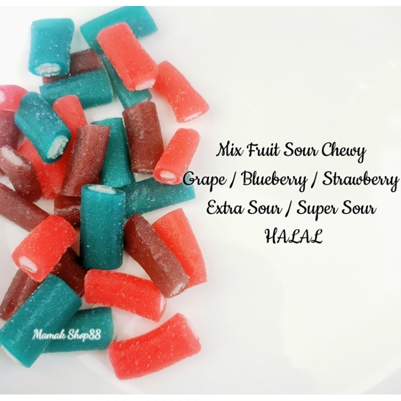 Gula Jelly / Sour Jelly / Rainbow Jelly / Watermelon Jelly / Sour Chewy ...