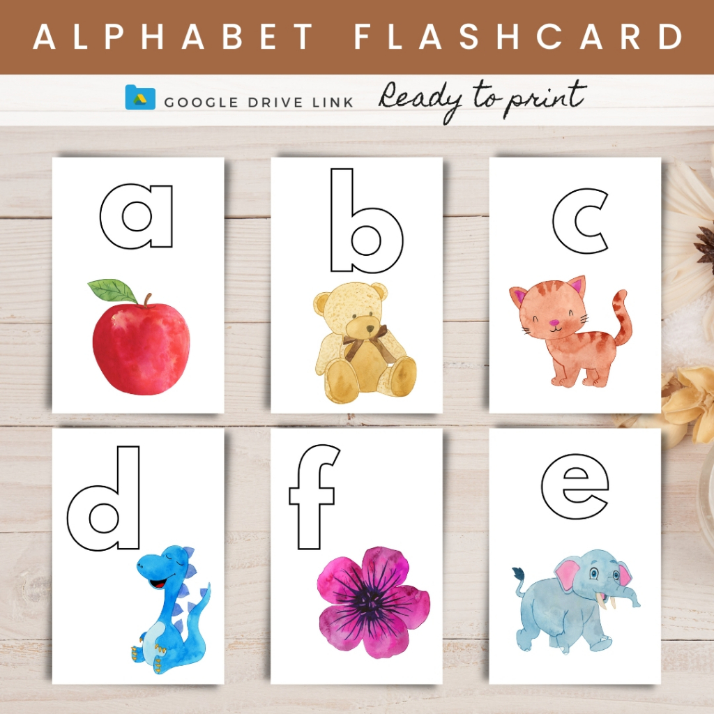 [PDF Soft Copy] Early Learning English Alphabet Letter | Kad Imbas ...