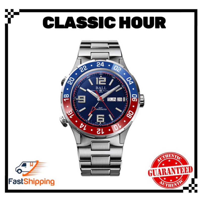 BALL WATCH ROADMASTER MARINE GMT LIMITED EDITION DG3O3OB-SCJ-BE ...