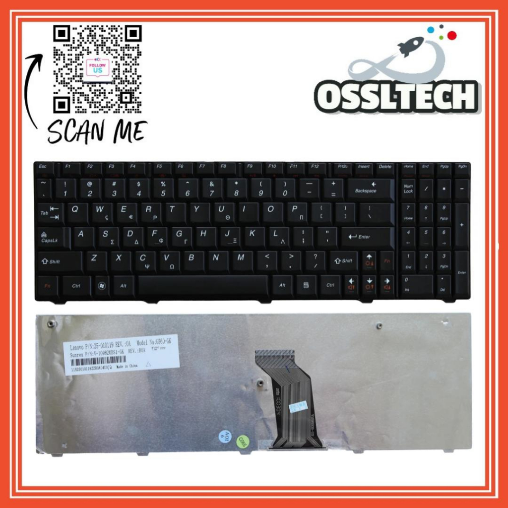 G560 G575 G770 G780 Z560 Z565 KEYBOARD BLACK | Shopee Malaysia
