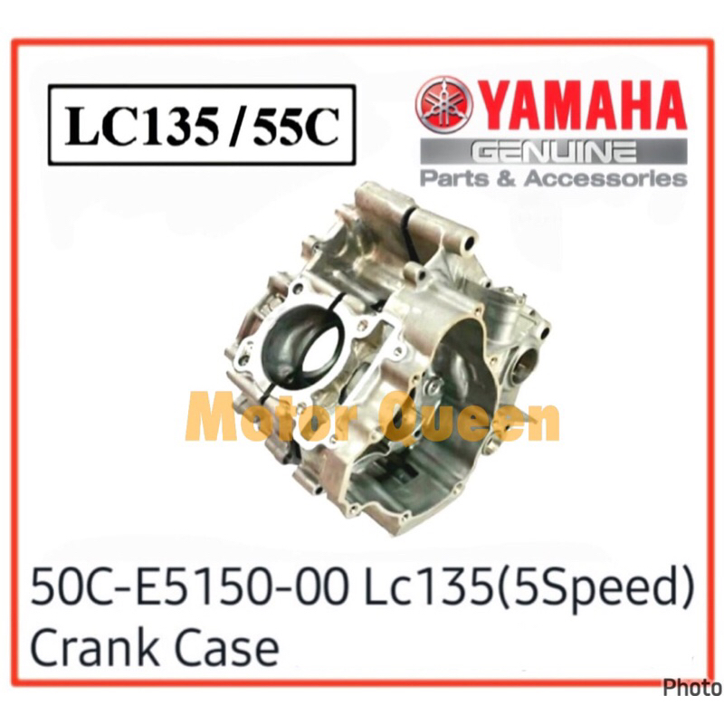 Crankcase Yamaha LC135 5S 5 Speed Original HLY Yamaha LC 5S Crank Case ...