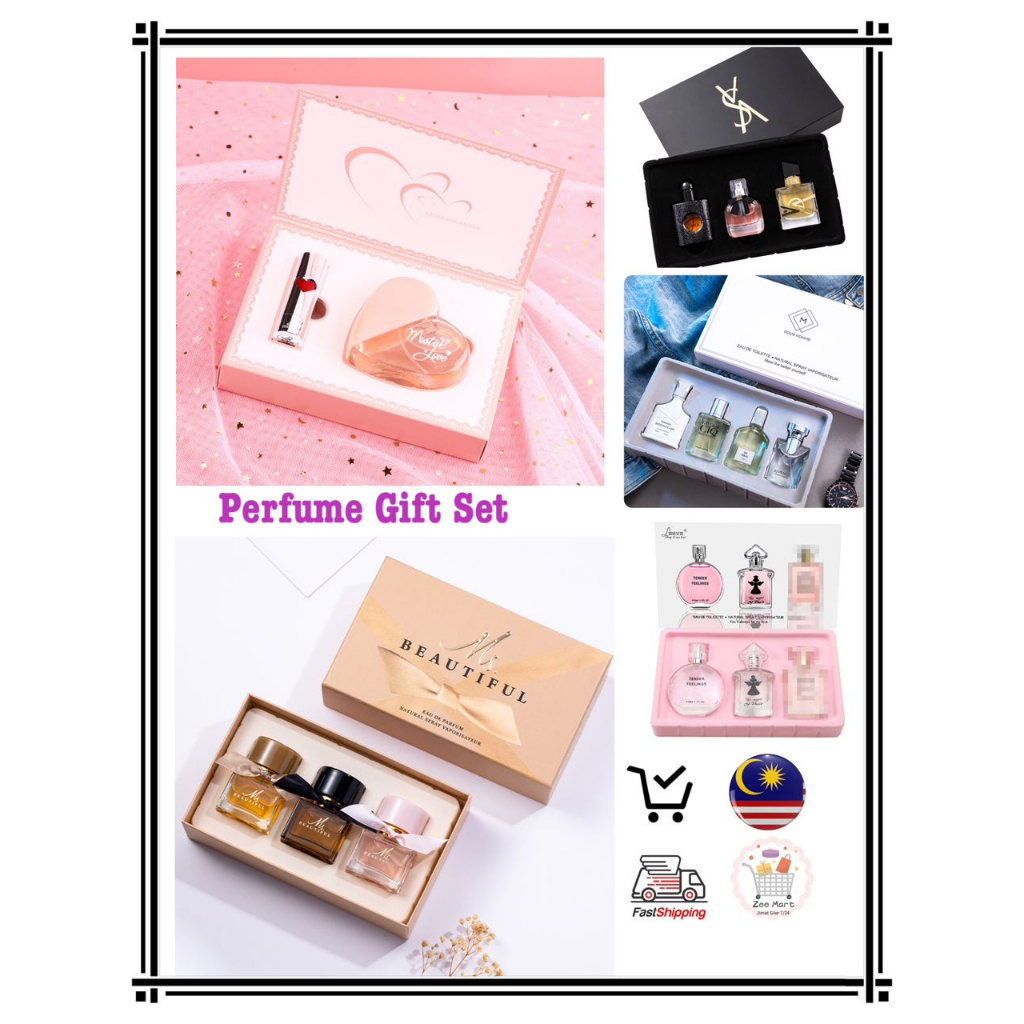 4 in1 Paris Angel Gift Set Perfume Set Body Mist Fragrance wedding gift ...