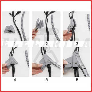 Cable Organizer Management Cable Protection Wrap Cable Management ...