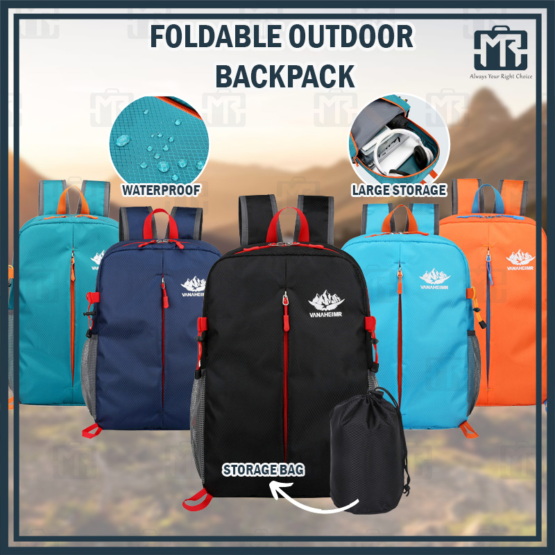 (30L)MR Outdoor Backpack Unisex Lightweight Waterproof Portable ...