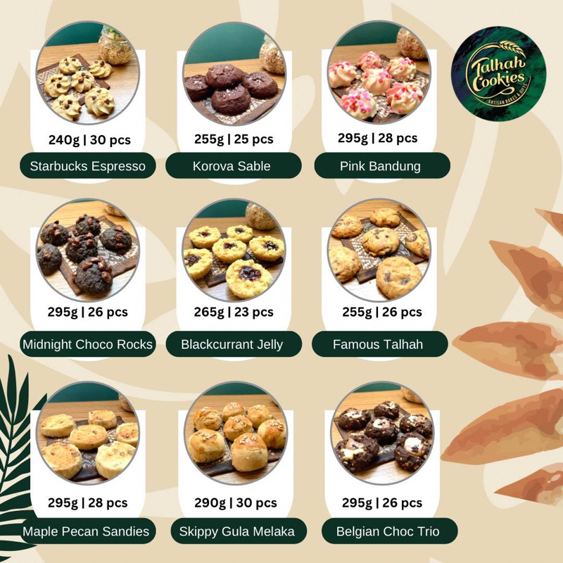 Talhah Cookies - Biskut Raya Premium | Shopee Malaysia