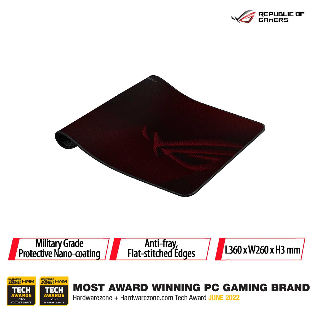 ASUS NC08 ROG SCABBARD II GAMING MOUSE PAD XXL 900x400x3mm (AC-90MP0210 ...