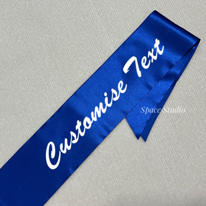 Customize Selempang 2 Sisi/ Adult sash / Kids sash / 2side Sash ...