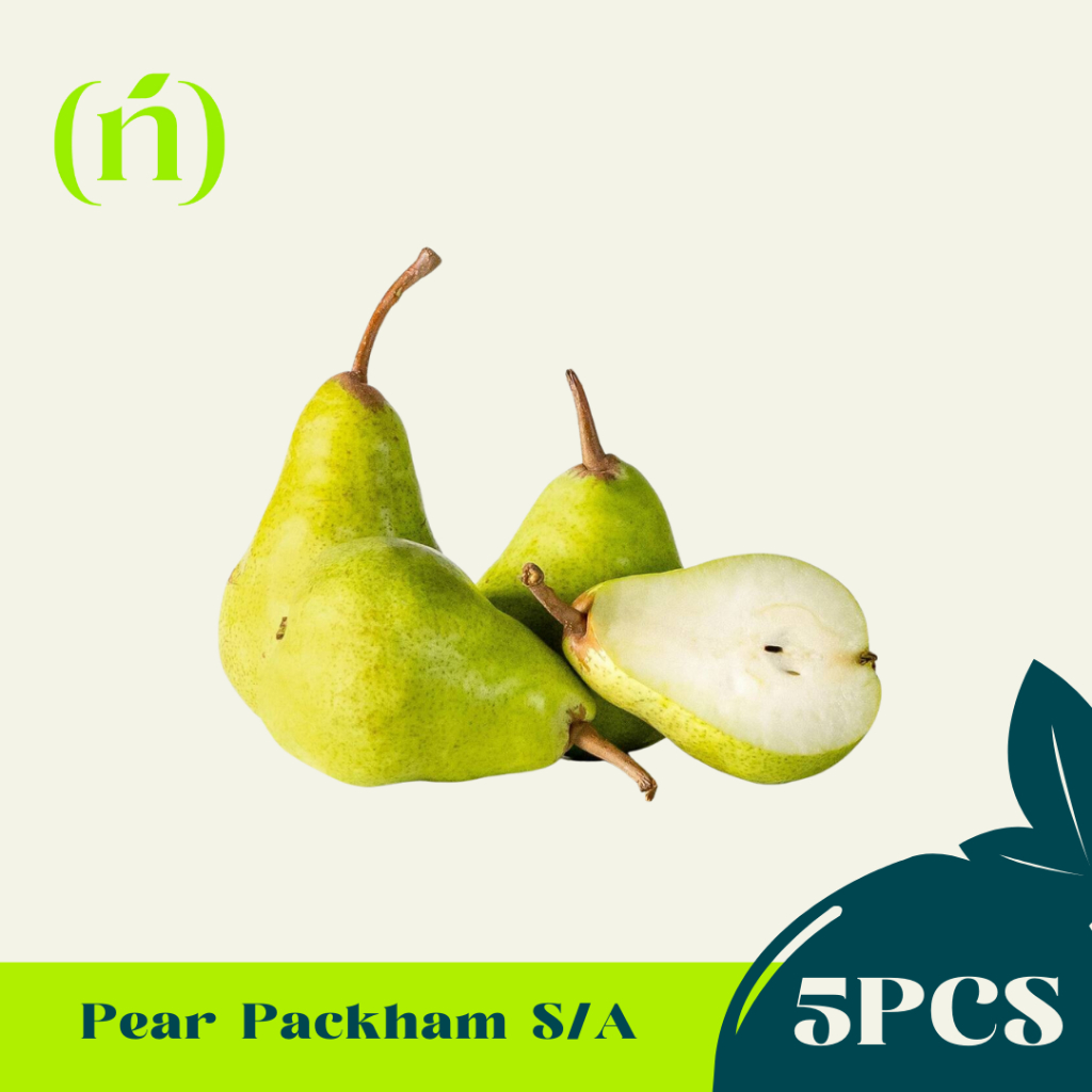 Nature Farm Pear Packham South Africa /Pir Packham (5PCS/PKT) | Shopee ...