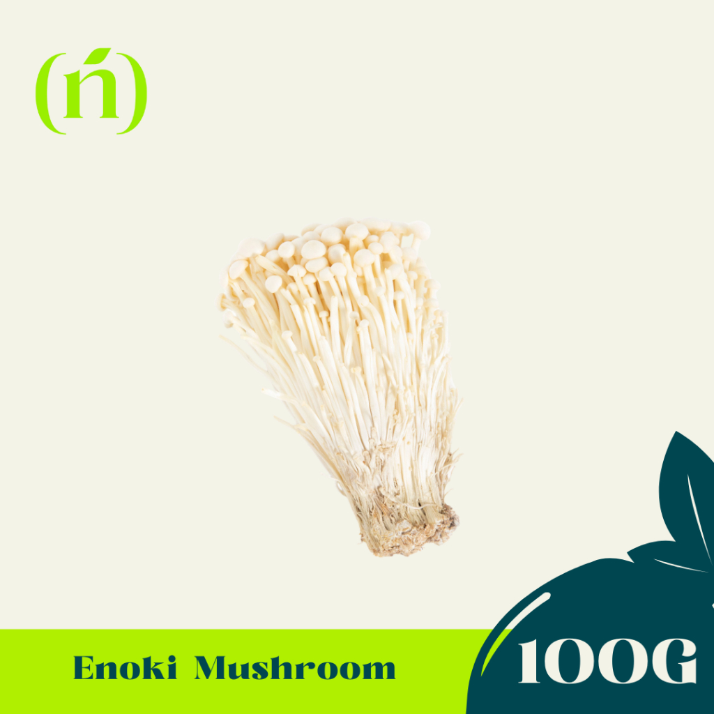 Nature Farm Mushroom Enoki (100G+-/PKT) | Shopee Malaysia