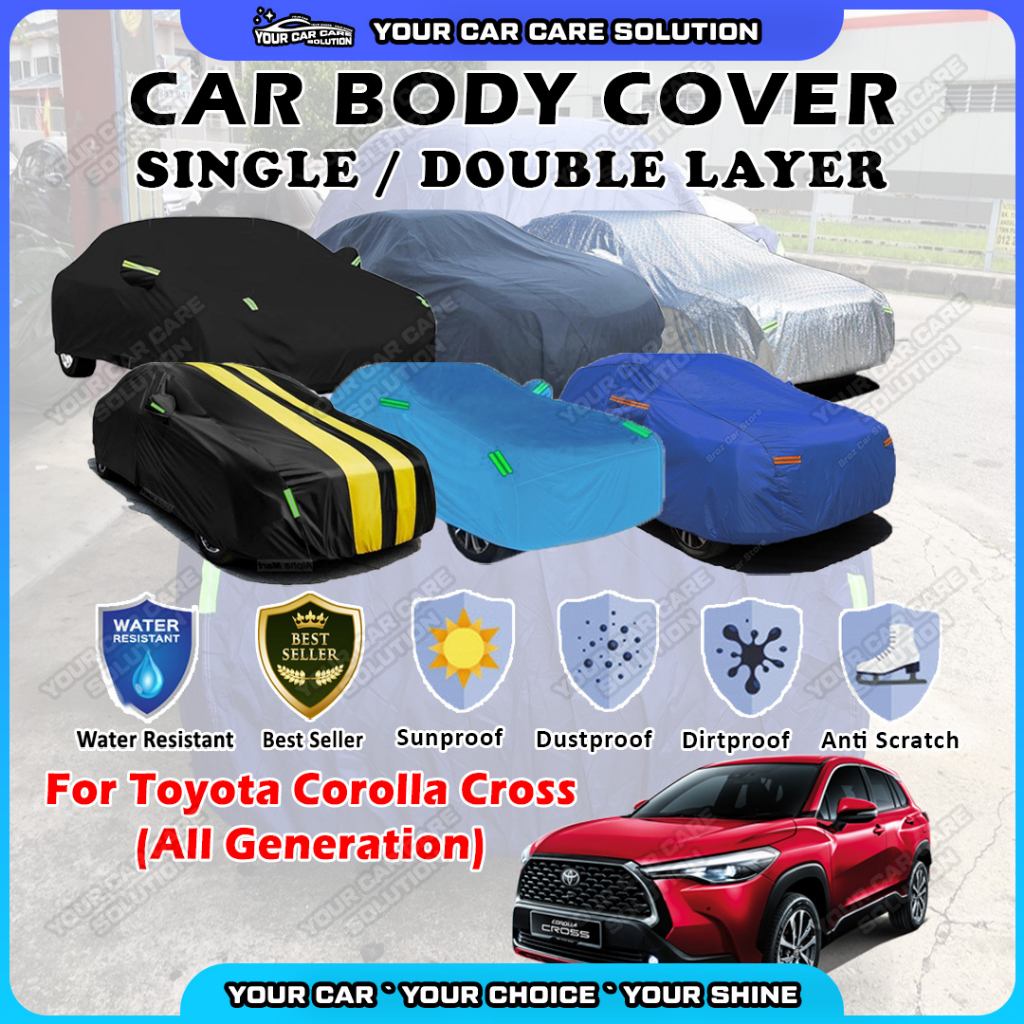 For Toyota Corolla Cross Double / Single Layer Car Cover High Quality ...