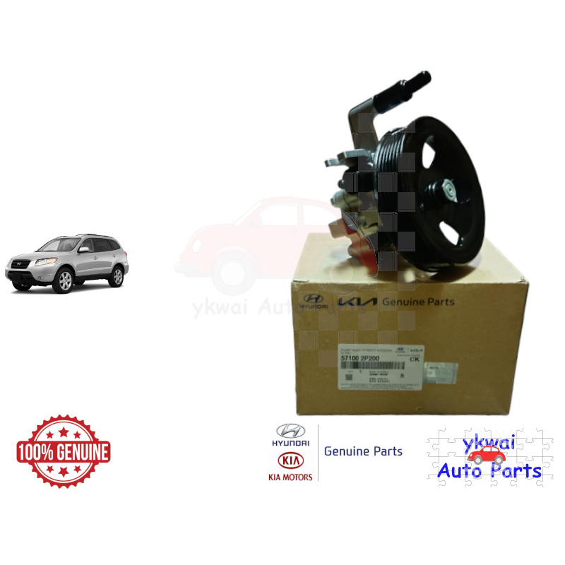 Genuine Hyundai Power Steering Pump ASSY for Hyundai Santa Fe CM 2.4 ...