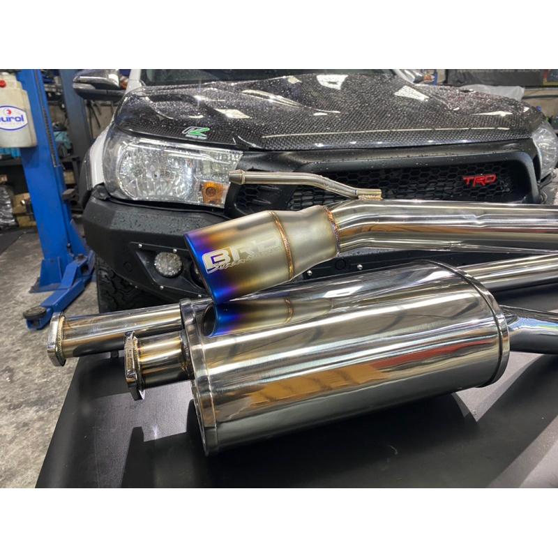 BRD exhaust system full system Toyota revo vigo dmax 1.9 dmax.25 dmax ...