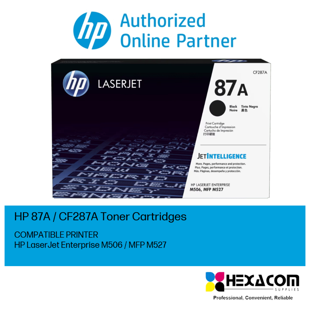 HP 87A Toner Cartridge CF287A | Shopee Malaysia