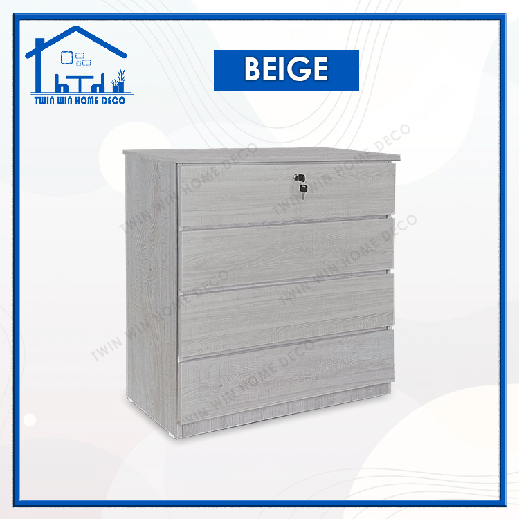 (KL & Selangor area only)Twin Win Home 4 Layers Chest Drawer / Top ...