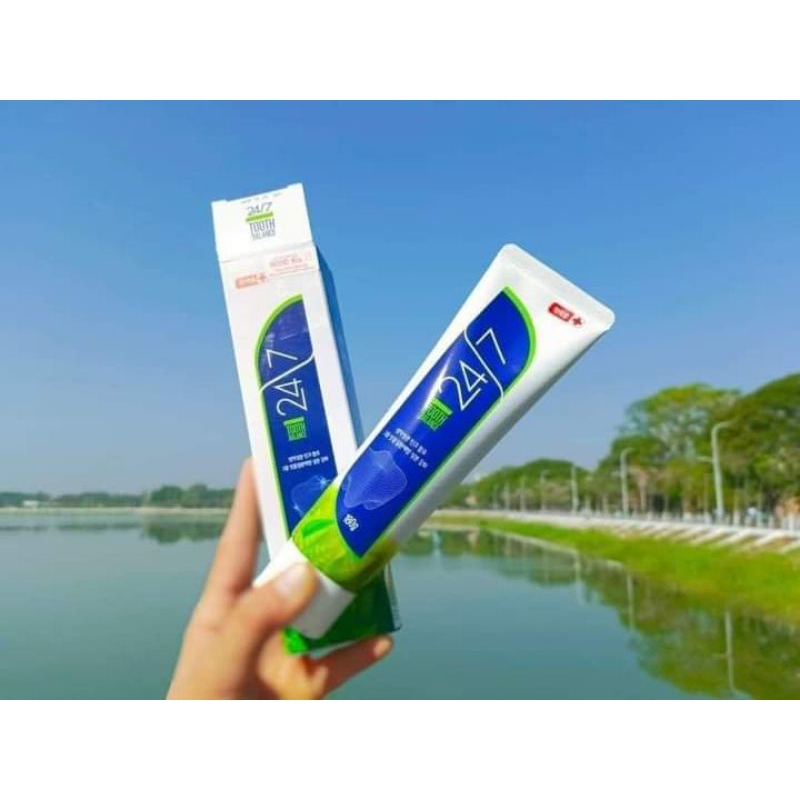 24/7 toothpaste 180 g Made in Korea | Shopee Malaysia