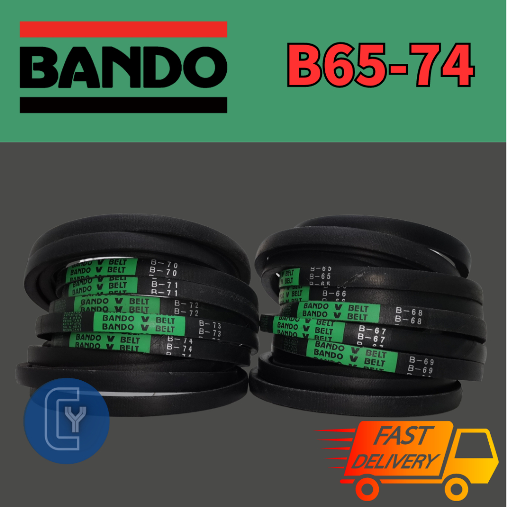 BANDO V Belt B65 B66 B67 B68 B69 B70 B71 B72 B73 B74 Bando V Belt ...