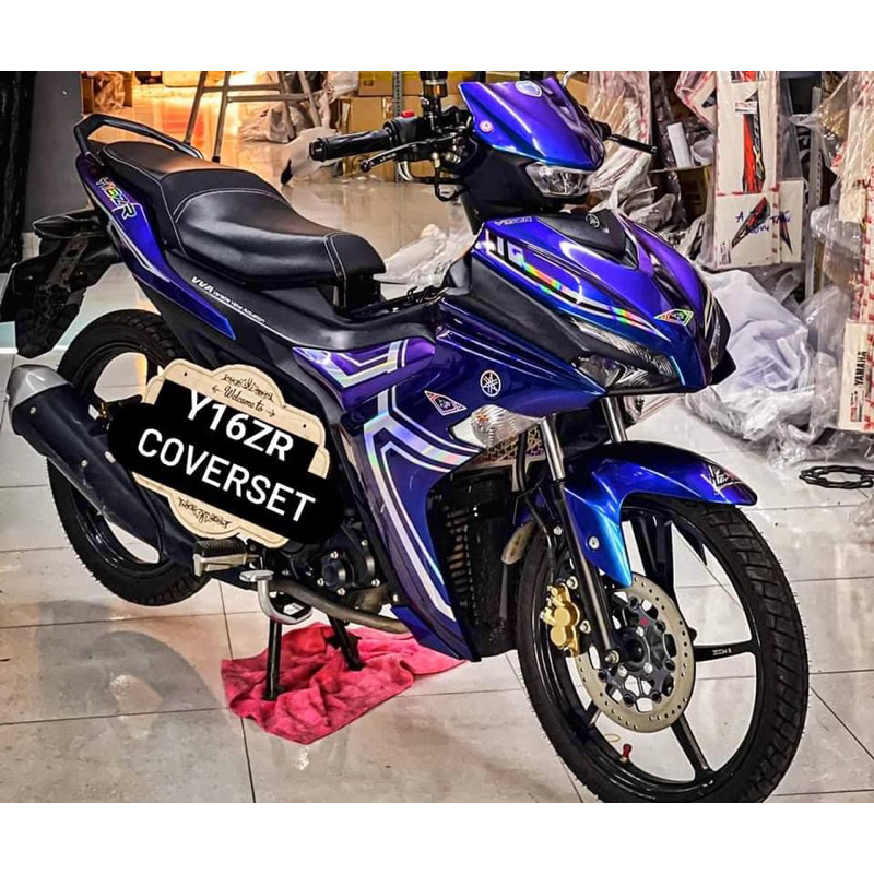 COVERSET HLD YAMAHA Y16ZR RC GRAVITA EDITION (Siap Tampal) | Shopee ...