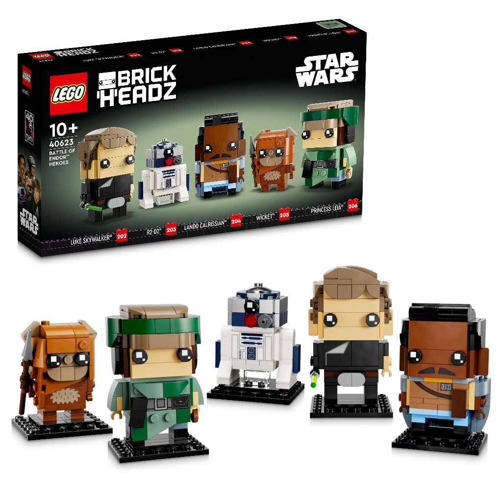 [BricksInBoots] LEGO BrickHeadz Star Wars Battle of Endor Heroes (40623 ...