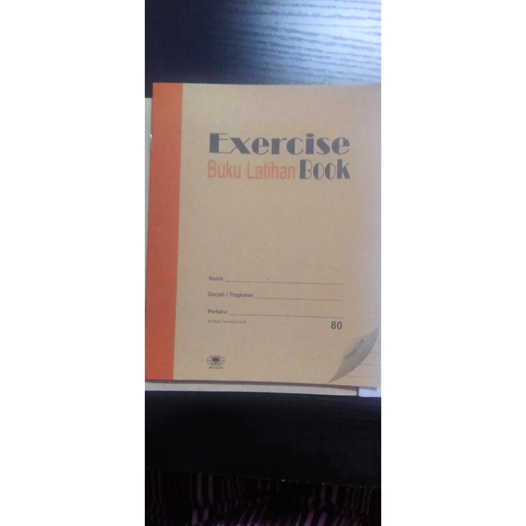Exercise Buku Latihan Book ( single line) | Shopee Malaysia