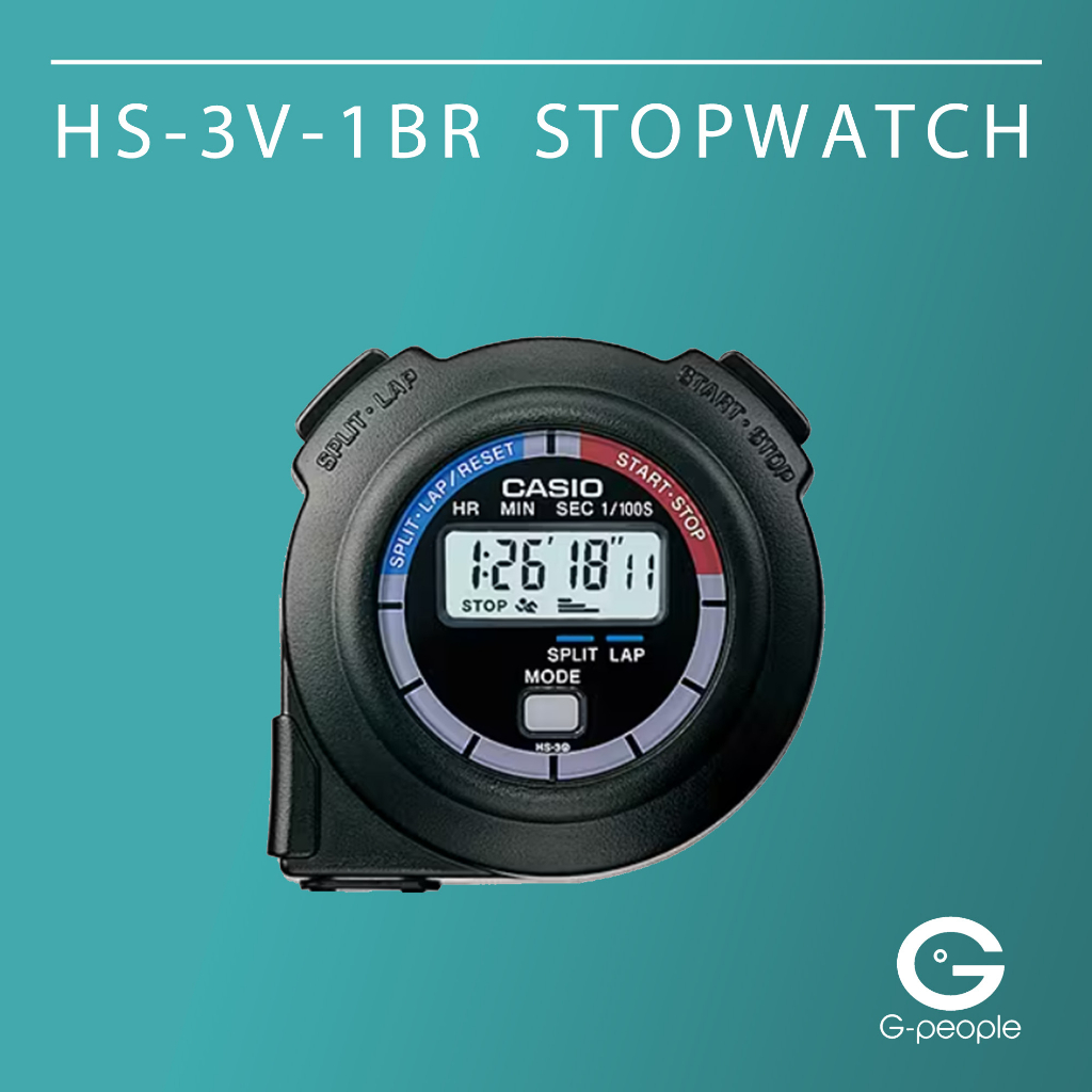 CASIO HS-3V-1BR / HS-3V STOPWATCH 100% ORIGINAL | Shopee Malaysia