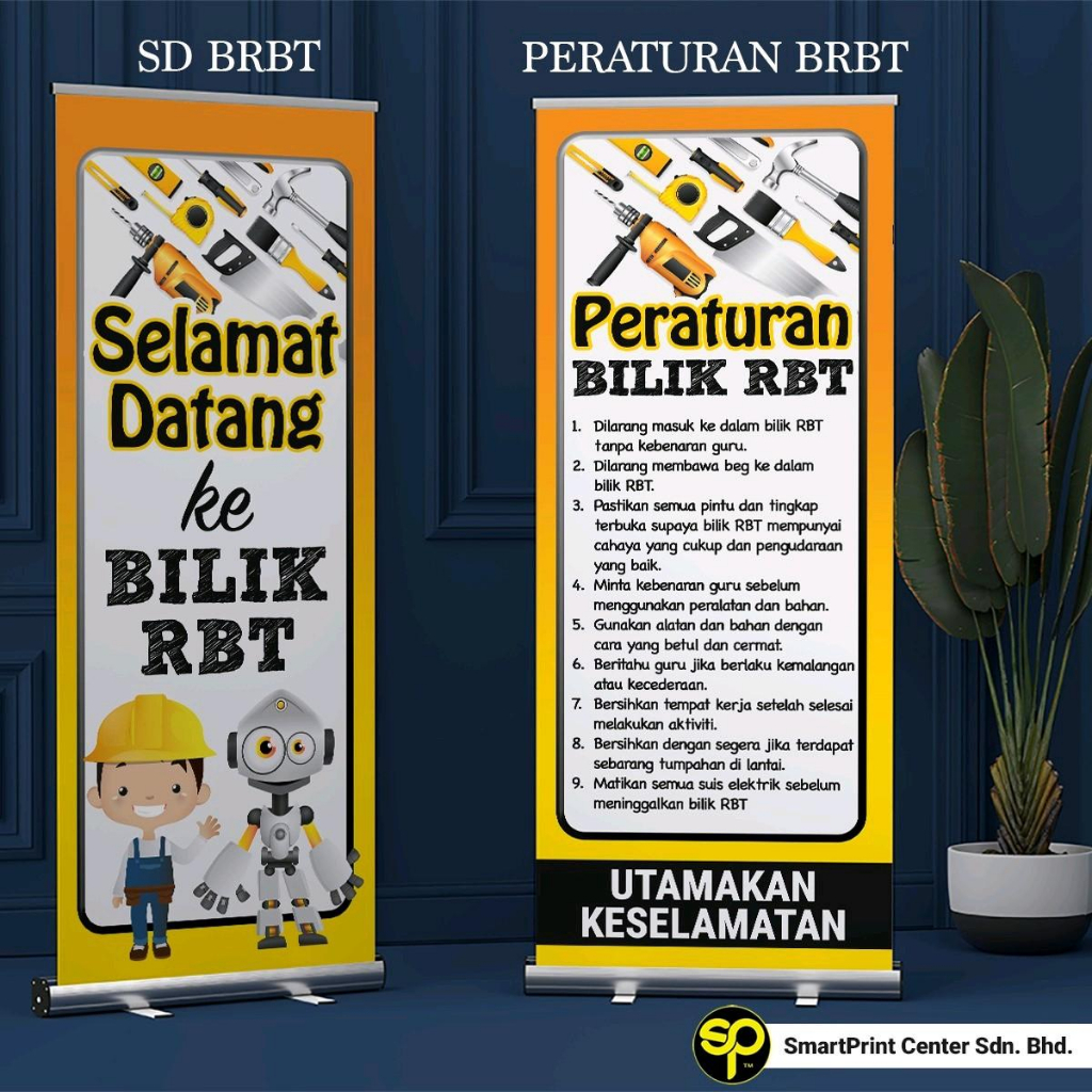 LOOSE ITEM BUNTING SELAMAT DATANG / PERATURAN BILIK RBT (REKA BENTUK DAN TEKNOLOGI) | Shopee ...