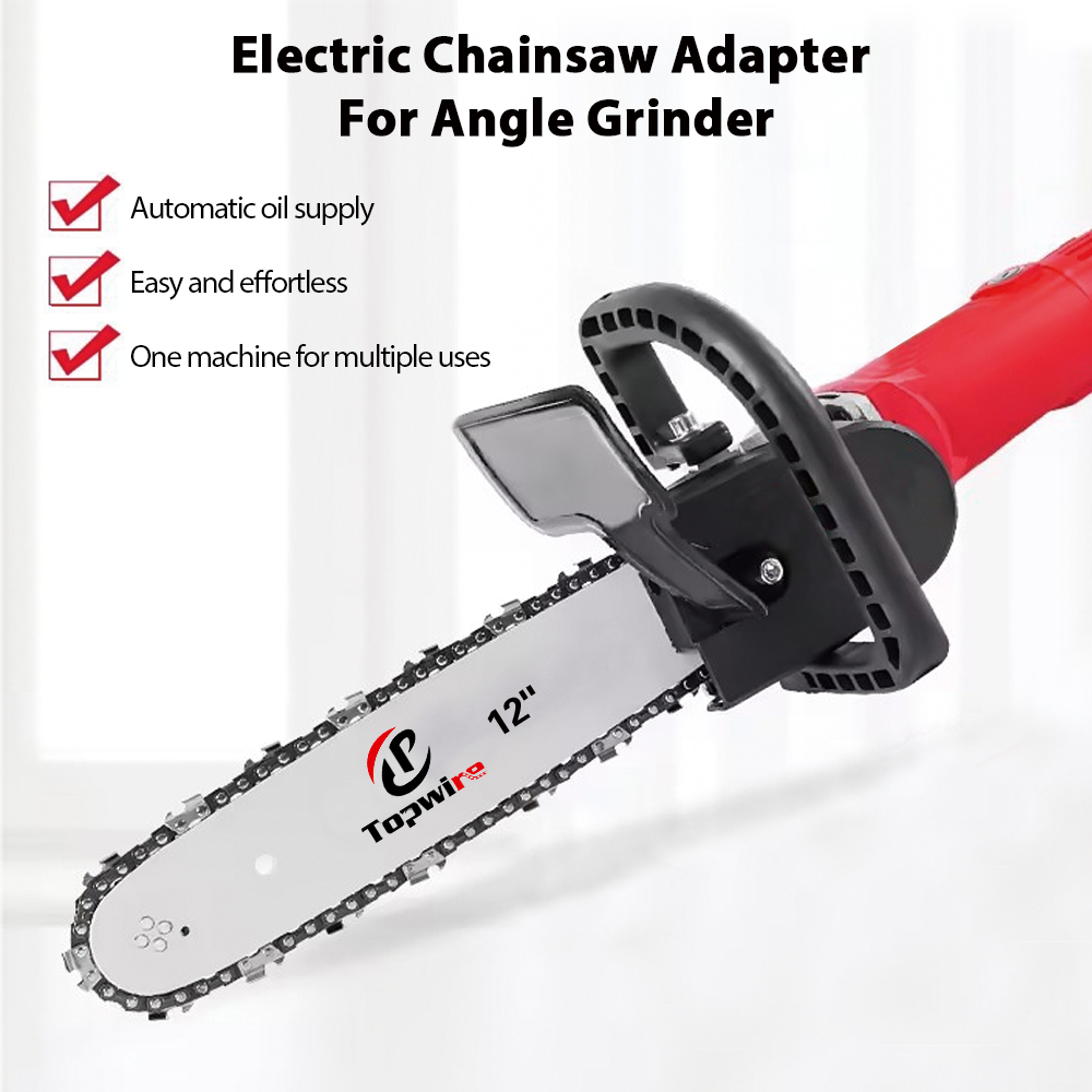 TOPWIRE Angle Grinder Chainsaw Adapter for Angle Grinder, Electric ...