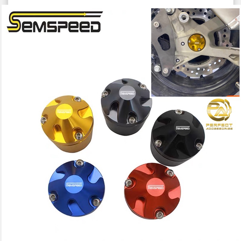 Honda ADV160 ADV150 Wheel Nut Alloy CNC Motorcycle Rear Hub Rear Axle ...