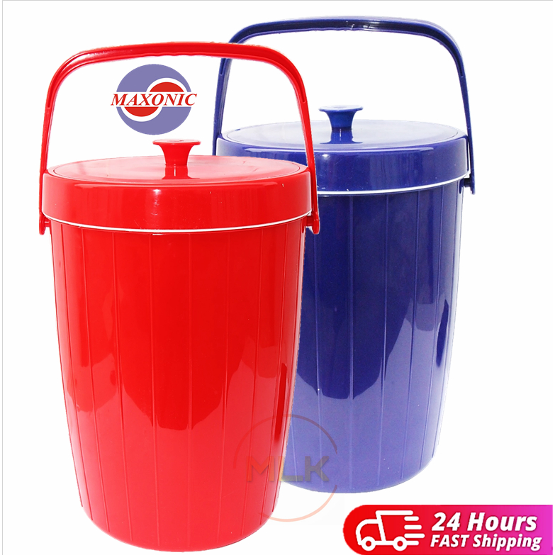 MLK 30Liter Multi Purpose Ice Rice Bucket M308 Warmer Cooler Box Tong ...