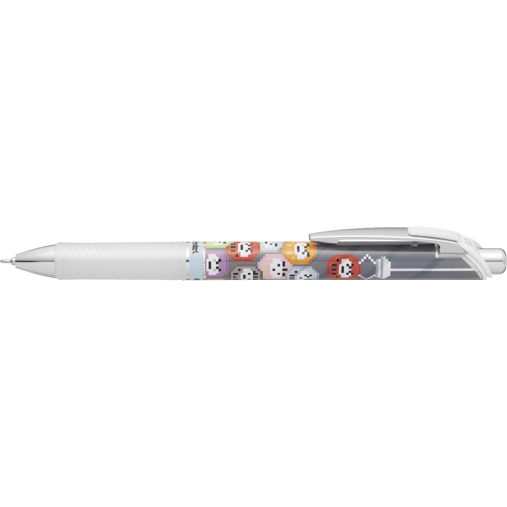 [LIMITED EDITION] PENTEL BLN75KW ENERGEL Kawaii + 6 Retractable Gel Pen 0.5mm - JAPAN PIXEL ART ...