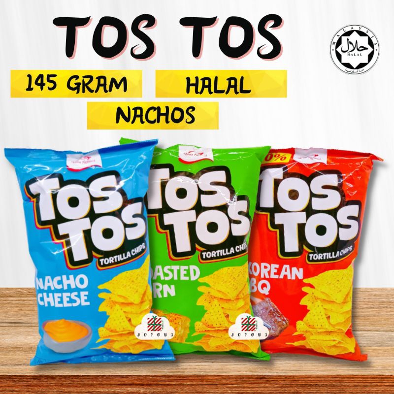 145g Tos Tos Tortilla Chips / Nacho | Shopee Malaysia