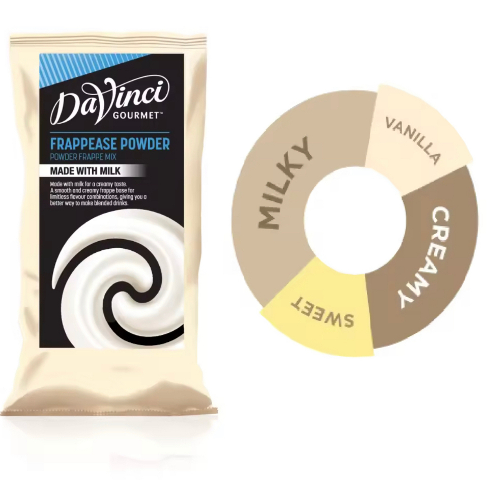 (Ready Stock)DaVinci Gourmet Frappease Powder 1.5kg Neutral Frappease ...