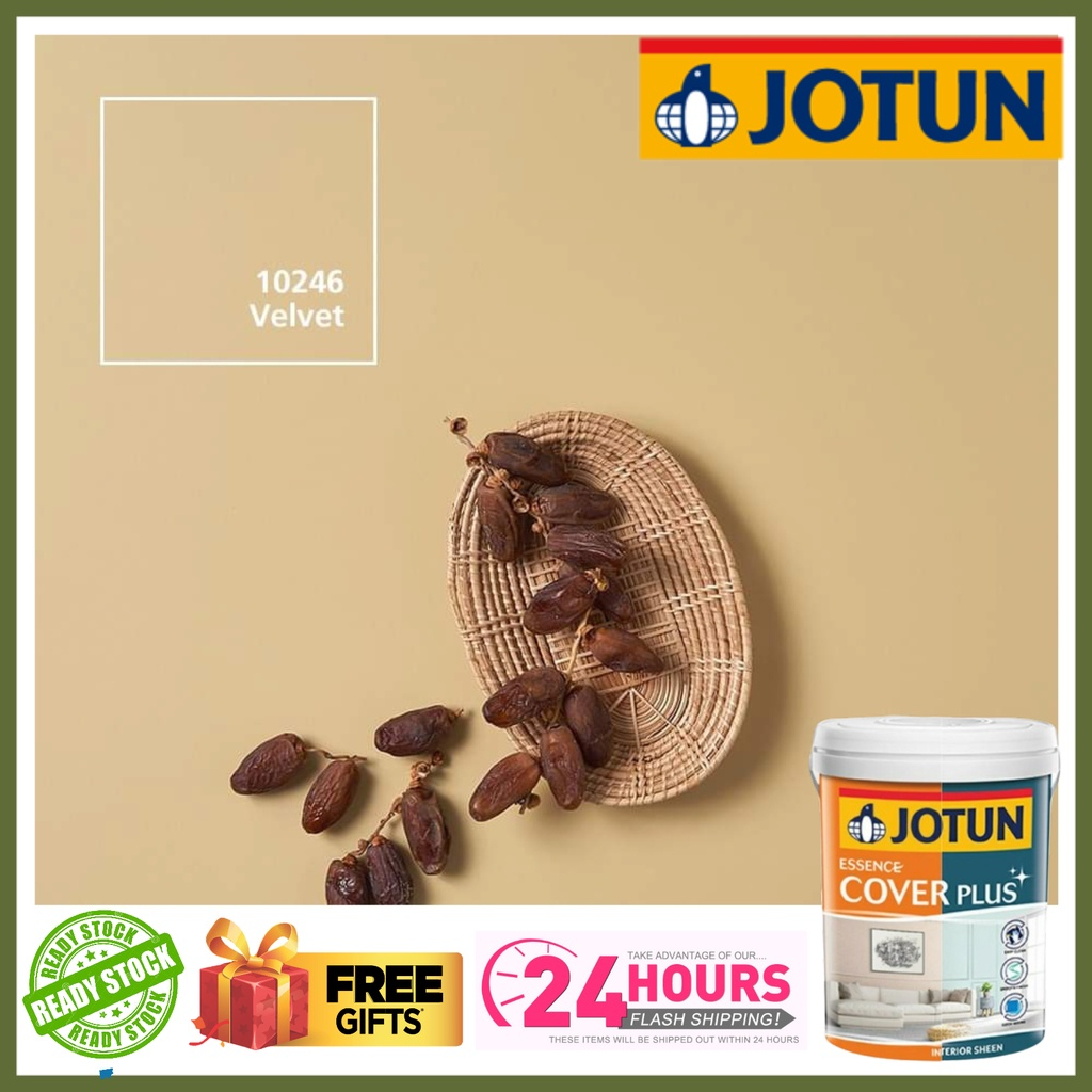 JOTUN 15L 10246 VELVET ESSENCE COVER PLUS SHEEN & MATT/INTERIOR WALL ...