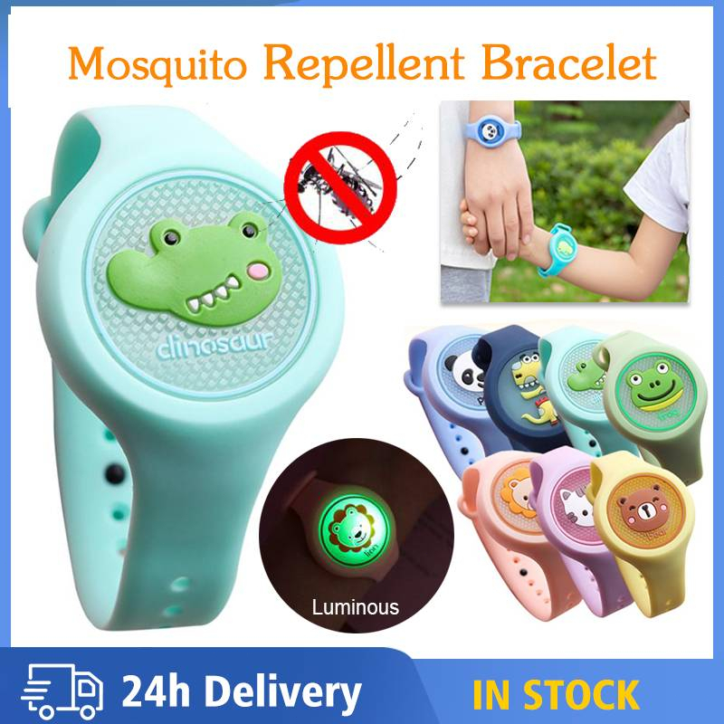 Children's Mosquito Repellent Watch Cartoon Luminescent Mosquito ...