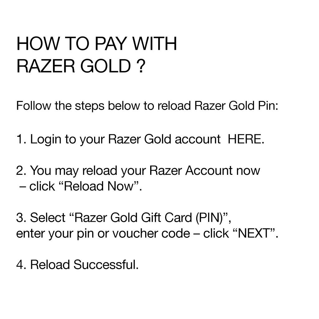 Razer Gold MALAYSIA / MY - RM50 RM100 RM200 RM300 RM500 | Shopee Malaysia