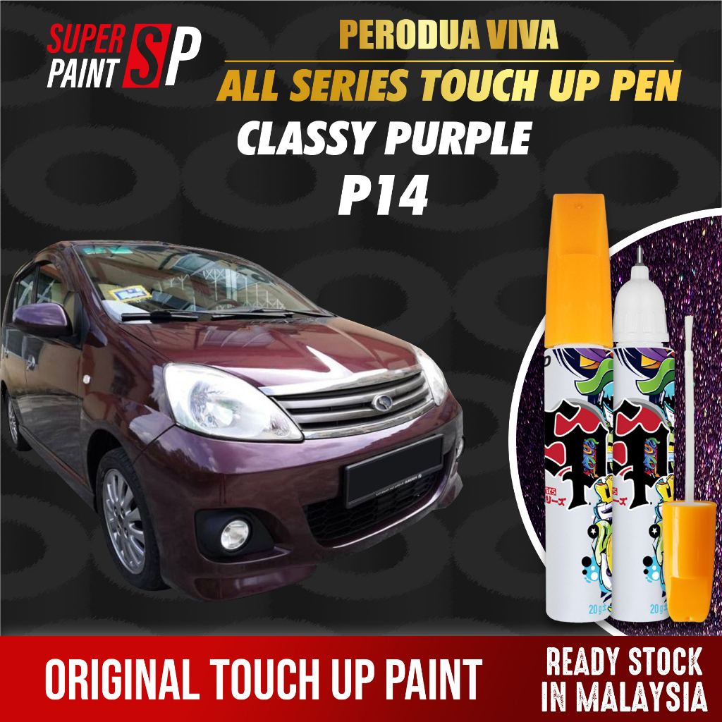 PERODUA VIVA 】Car Touch Up Pen All Color Touch Up Paint Body Scratches ...