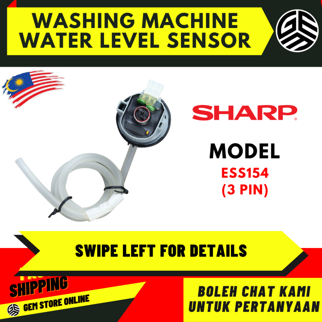 SHARP LG DAEWOO Washing Machine Water Level Sensor / Sensor Mesin Basuh ...