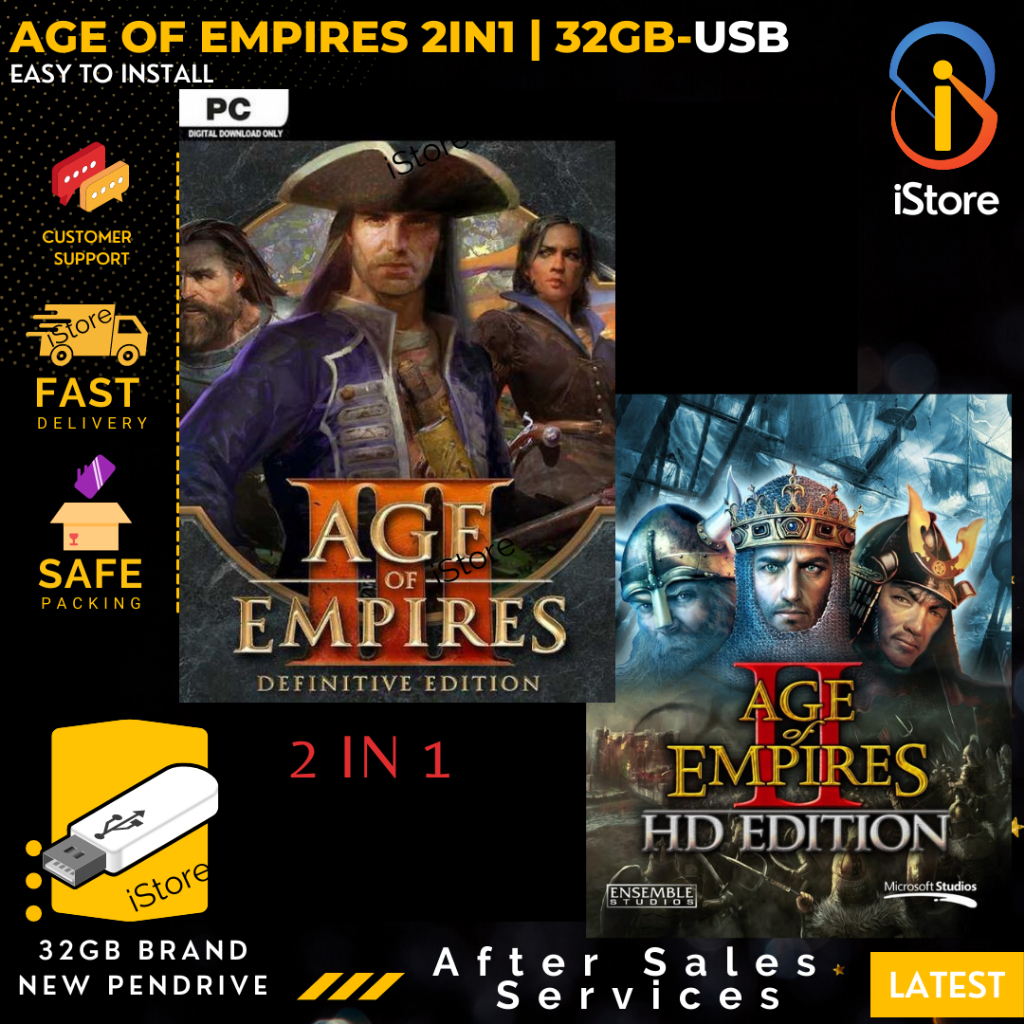 Age of empires 3 definition edition + age of empires 2 HD edition PC ...
