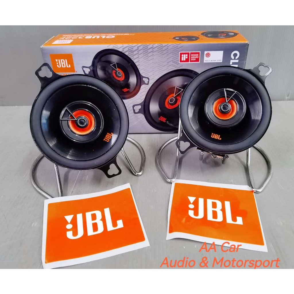 100%Original JBL Club 322F 3.5 inch 2 Way Coaxial Speaker Car Speaker Toyota / Honda / Nissan ...