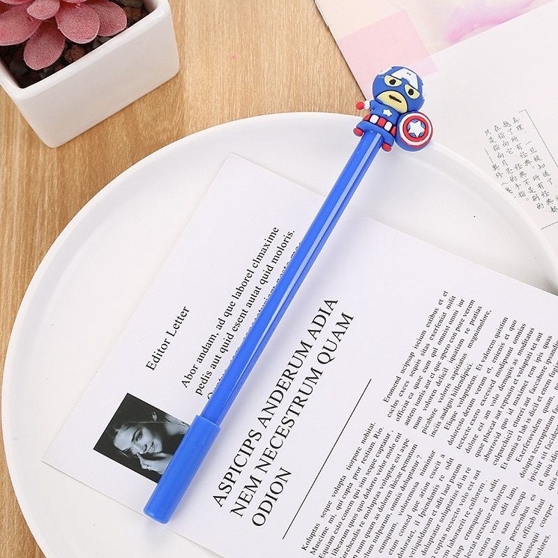 marvel Series Captain America Pen 0.5mm | Shopee Malaysia