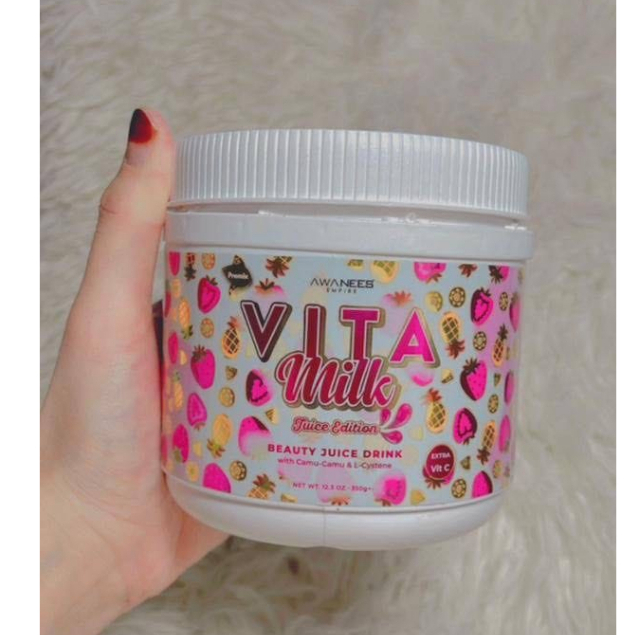 VITAMILK BOOSTER 550G ORIGINAL HQ STRAWBERRY / VANILLA /COKLAT 100% BY ...