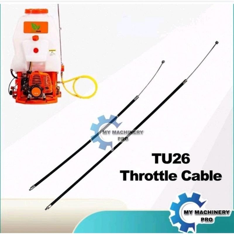 READY STOCK THROTTLE CABLE 708 709 TU26 MINYAK MESIN PAM RACUN KNAPSACK ...
