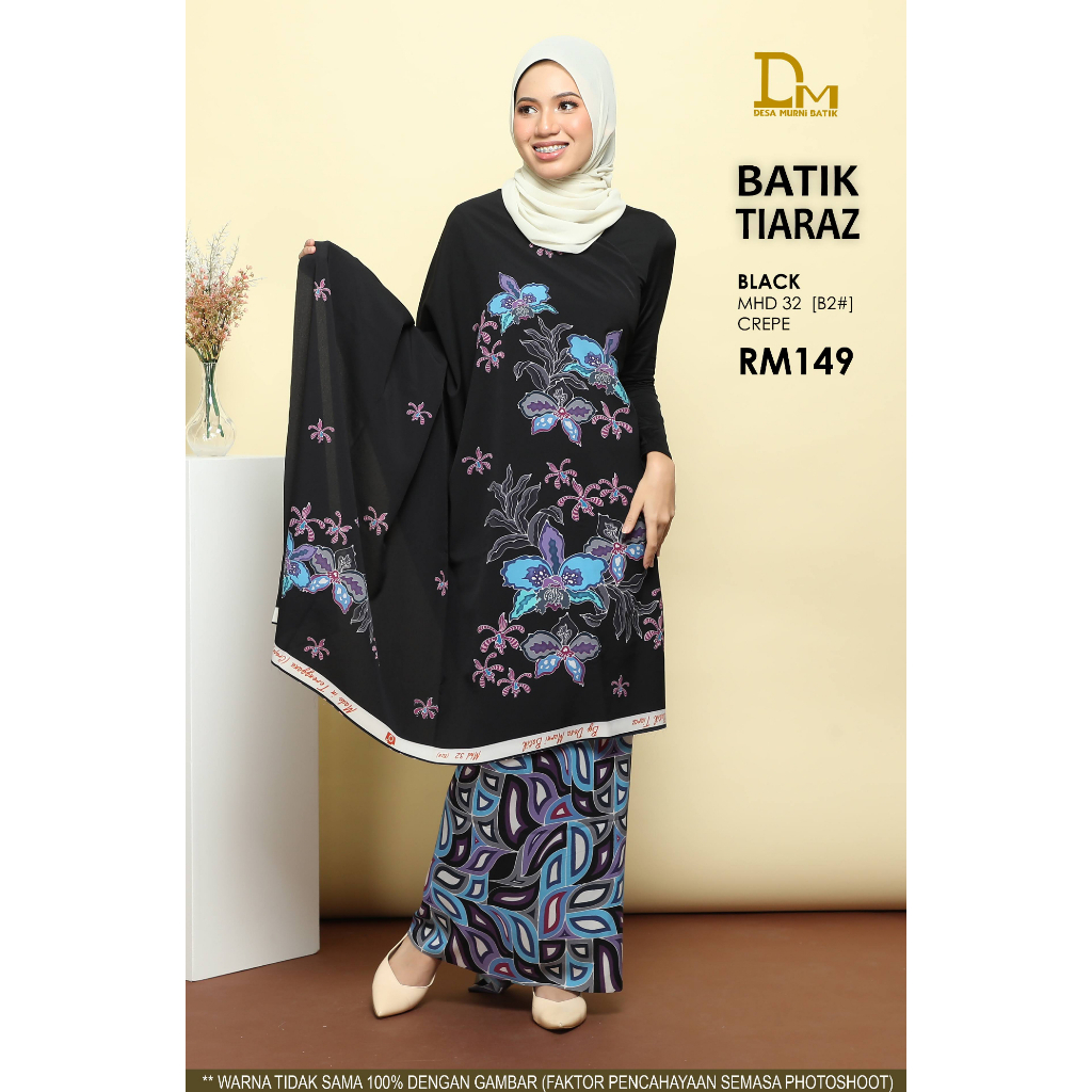 DESA MURNI BATIK - BATIK TIARAZ (MHD) 🔥🔥🔥 | Shopee Malaysia