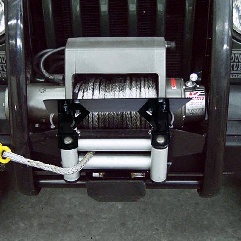 License Plate Frame Holder Parts Winch Roller Fairlead License Plate ...